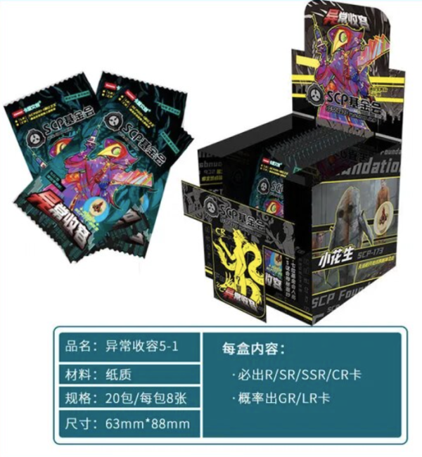 Scp Trading Cards Checklist And Set Guide Trading Card Archives